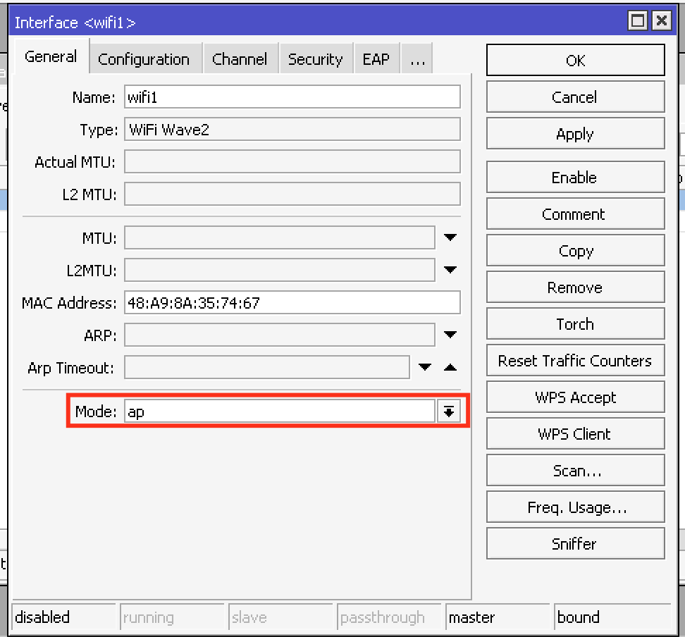 Как настроить WiFi на RouterOS 7 (используя wifiwave2)